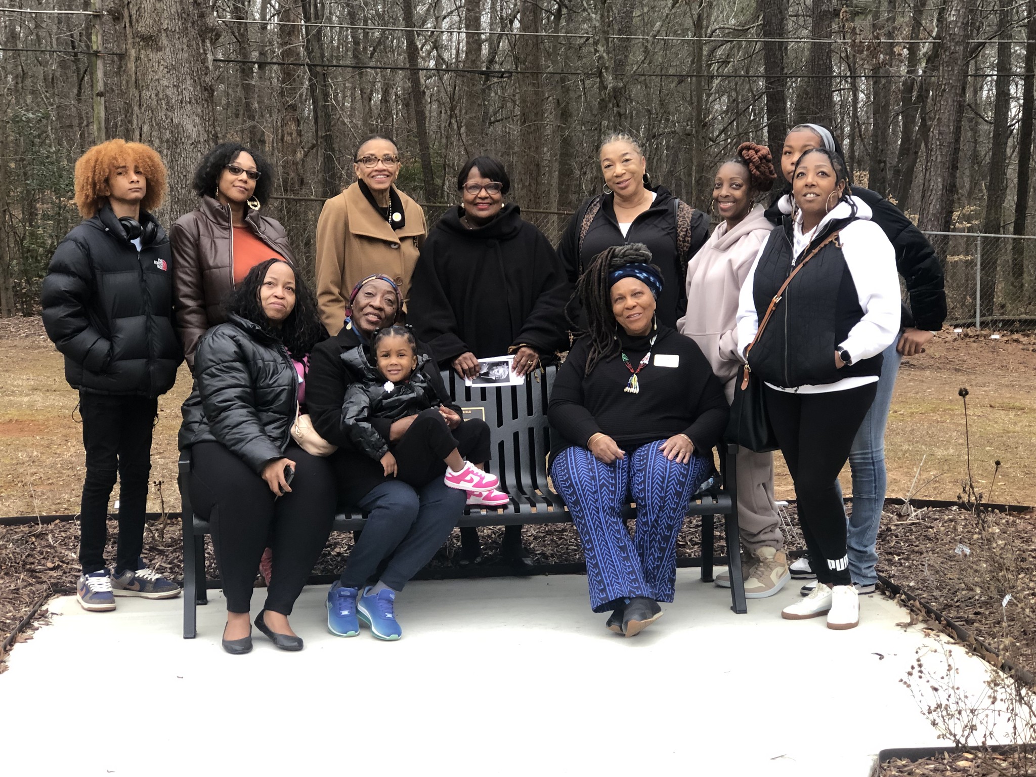Matilda Ruff Descendants Homecoming and Visit to Toni Morrison Bench in ...